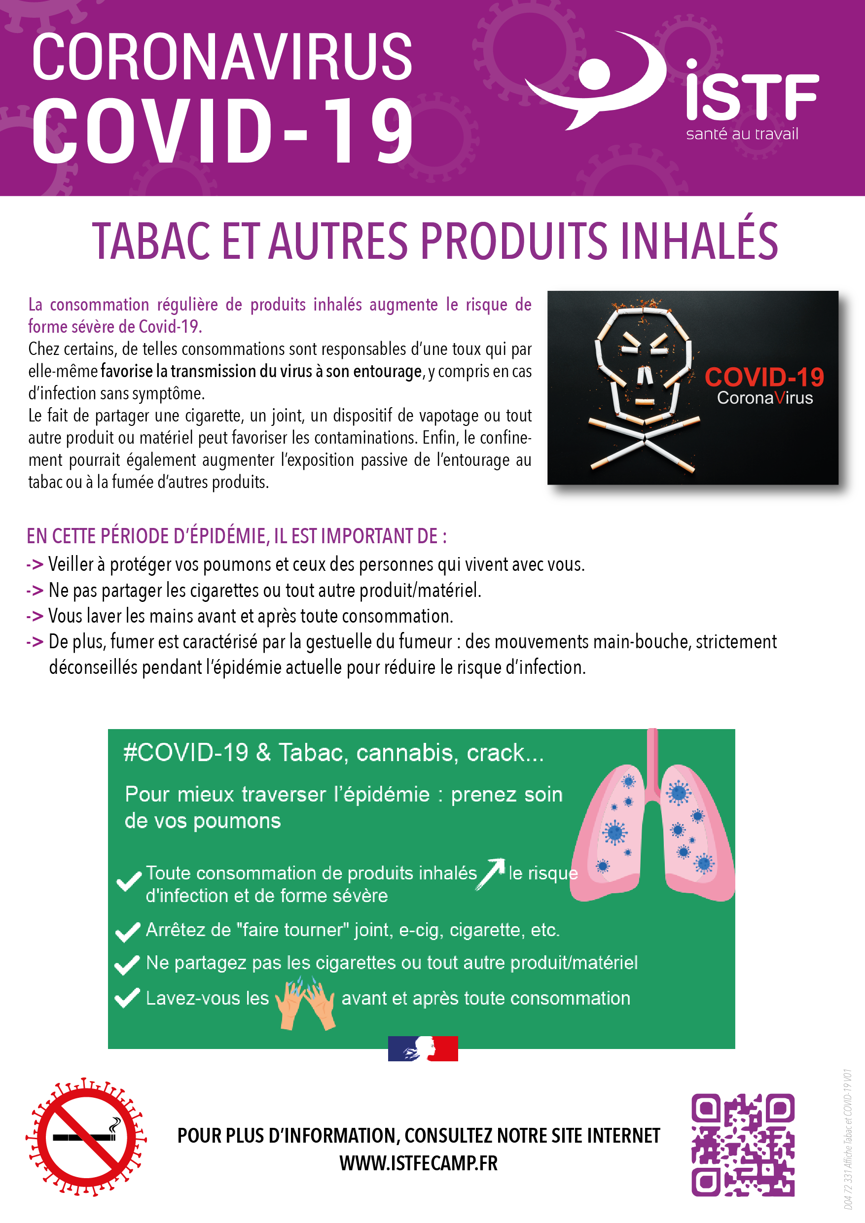 Documents prévention Covid-19 – ISTF